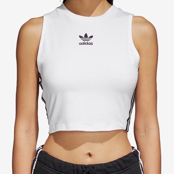 adidas | Tops | Adidas Cropped Tank | Poshmark